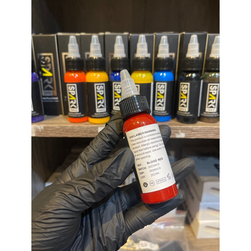 หมึกสำหรับหัดสัก SPARK INKS สีสวย ขนาด 30 ml. ( ร้านค้าในไทย) | Shopee ...