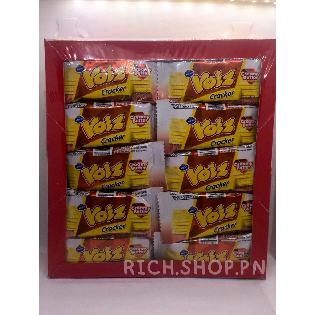 Voiz Cracker Creamy Butter 🧈วอยซ์ แครกเกอร์ ครีมมี่บัตเตอร์ ขายเป็นซอง ...
