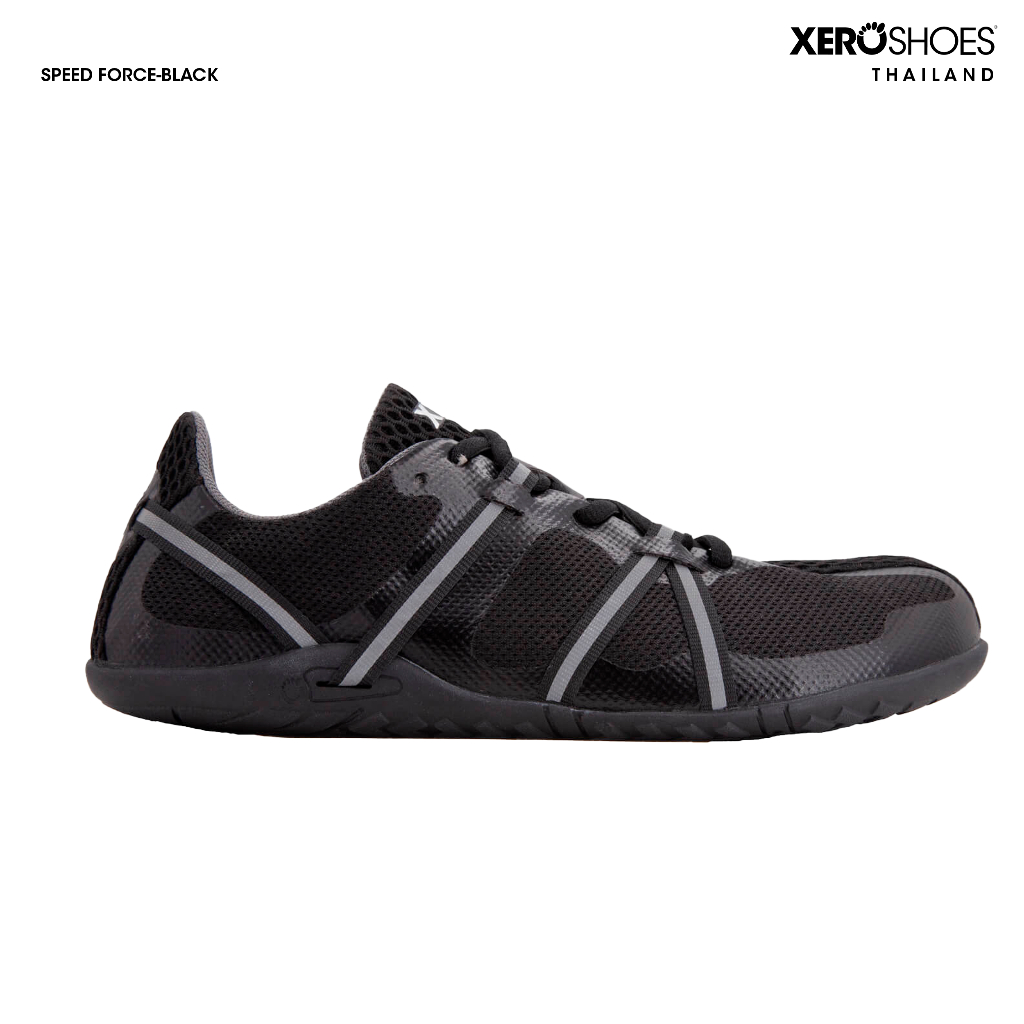 XERO SHOES Barfoot shoe รองเท้าผ้าใบรุ่น SPEED FORCE ผู้ชาย สี Black ...