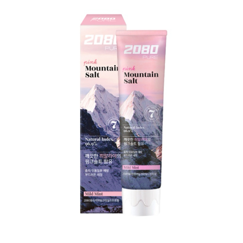 (แท้/พร้อมส่ง)2080 pure mountain salt toothpaste 120g | Shopee Thailand