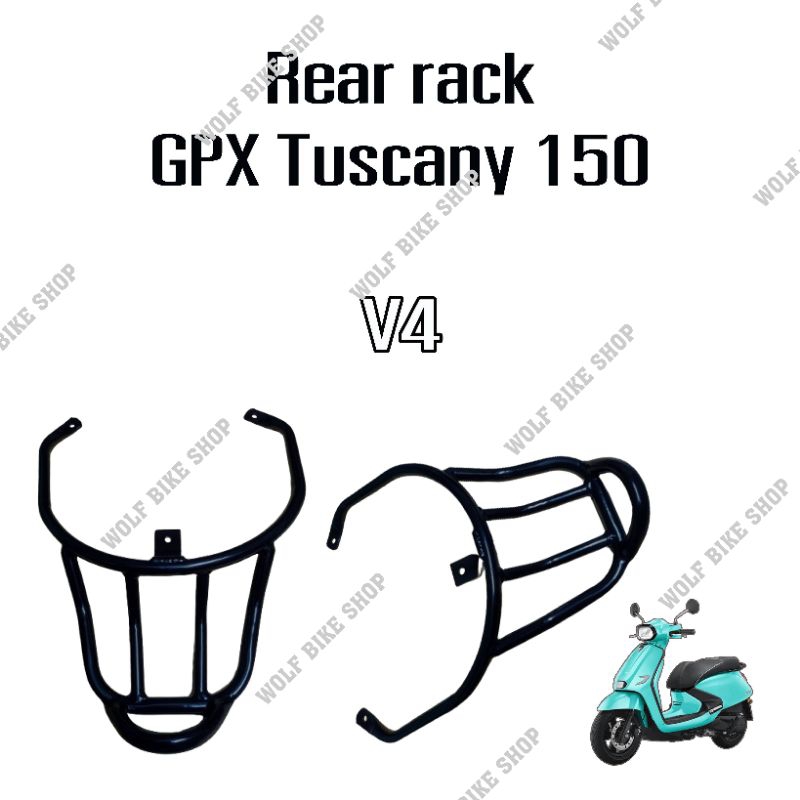 Rear Rack GPX Tuscany 150 ( V3 - V4 ) | Shopee Thailand