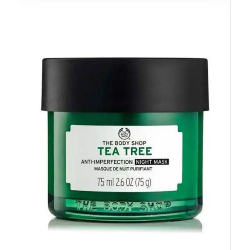 THE BODY SHOP TEA TREE OVERNIGHT MASK 75ML | Shopee Thailand