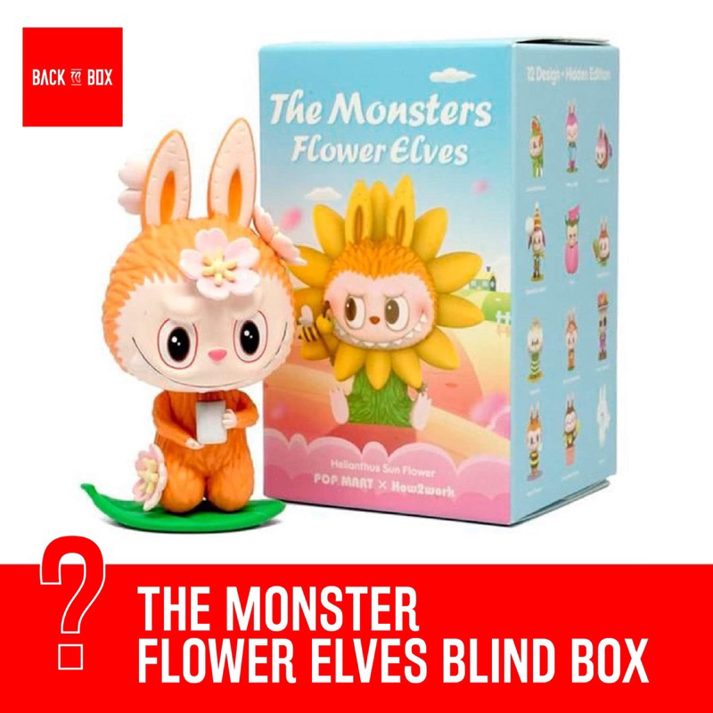 พร้อมส่ง กล่องสุ่ม - The Monster Labubu Flower Elves Blindbox (Pop Mart ...