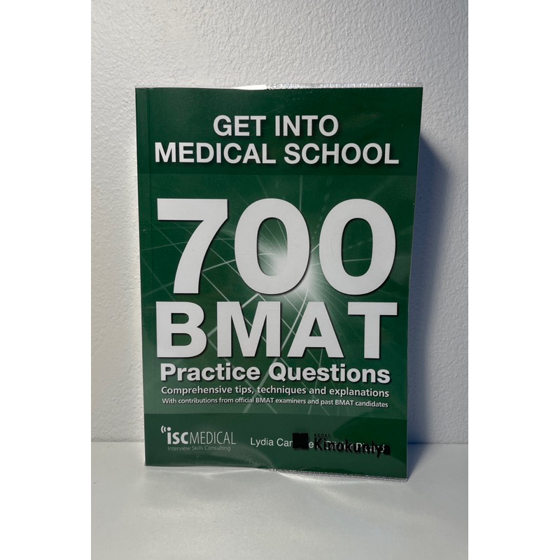700 bmat get into medical school สภาพ99% | Shopee Thailand
