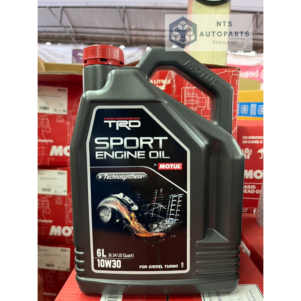 MOTUL น้ำมันเครื่องเกรดกึ่งสังเคราะห์ TRD SPORT ENGINE OIL DIESEL 10W30 ...