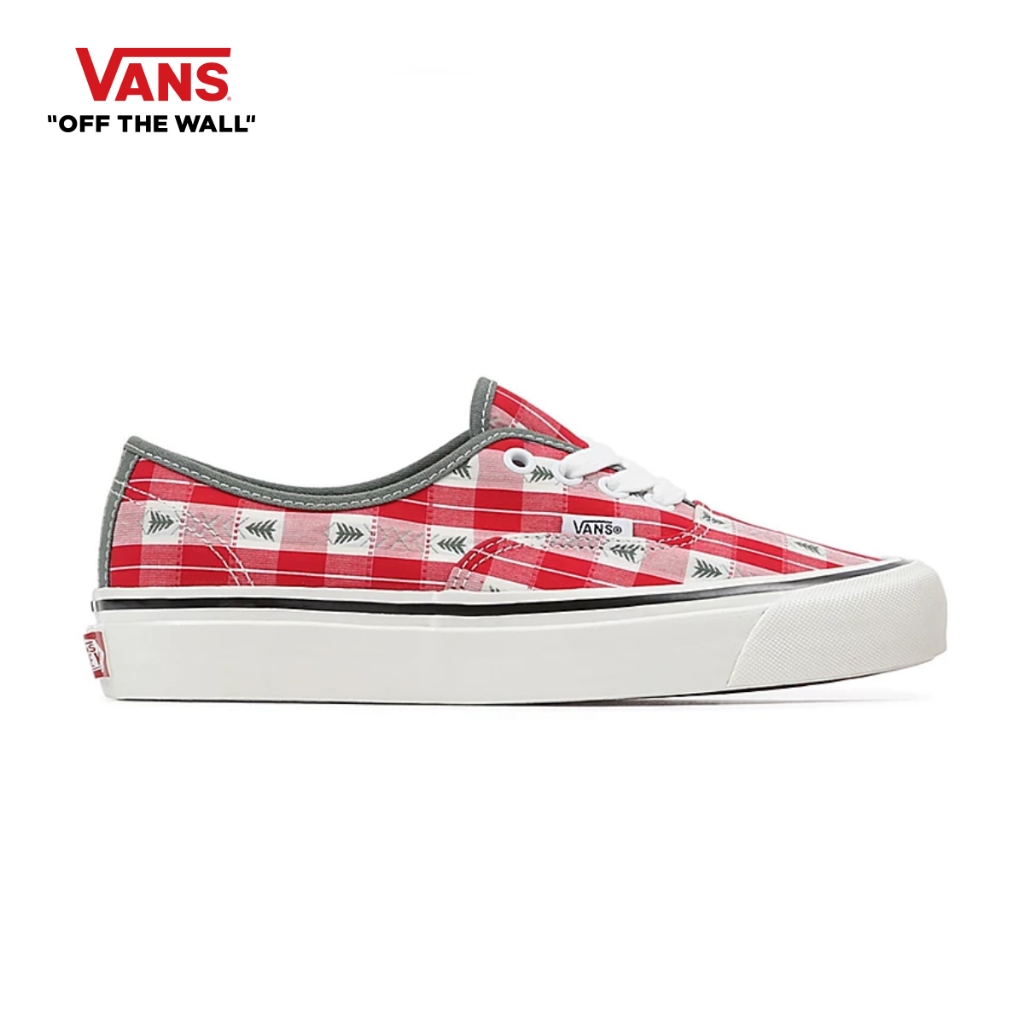 VANS AUTHENTIC 44 DX - ANAHEIM FACTORY OG PLAID RED/WHITE รองเท้าผ้าใบ ...