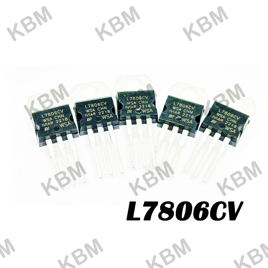 Integrated Circuit (IC) L7805CV CJ7805 5V 1.5A 7805 L7806CV L7806 ...