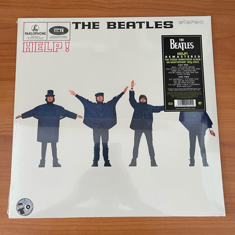 แผ่นเสียง The Beatles ‎– Help! Vinyl, LP, Album, Reissue, Remastered ...