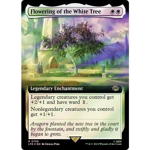 [MTG][Single][LTR] Flowering of the White Tree ระดับ Rare [ภาษาอังกฤษ ...