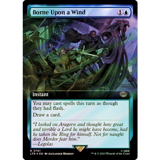 [MTG][Single][LTR] Borne Upon a Wind ระดับ Rare [ภาษาอังกฤษ] | Shopee ...