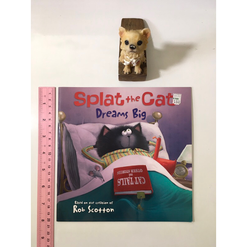 Splat The Cat Dreams Big By Rob Scotton หนังสือภาษาอังกฤษมือสองปกอ่อน ...