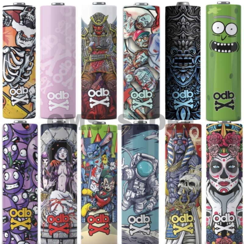 (พร้อมส่ง)ODB WRAPS 🇬🇧[ปลอกหุ้มถ่าน18650]🇬🇧 Vol.2 ของแท้100%🔥 | Shopee ...