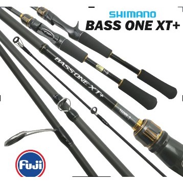 คันเบ็ด SHIMANO BASS ONE XT+ (คันสองท่อน) | Shopee Thailand