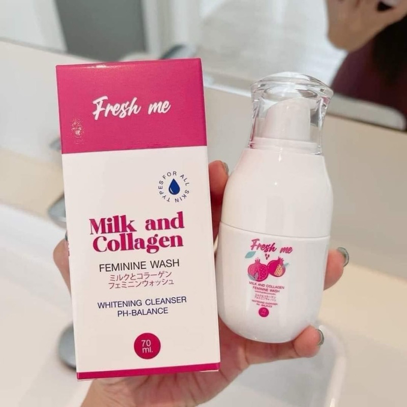 fresh me น้ำยาทำความสะอาดจุดซ่อนเร้นขนาด 70ml. | Shopee Thailand