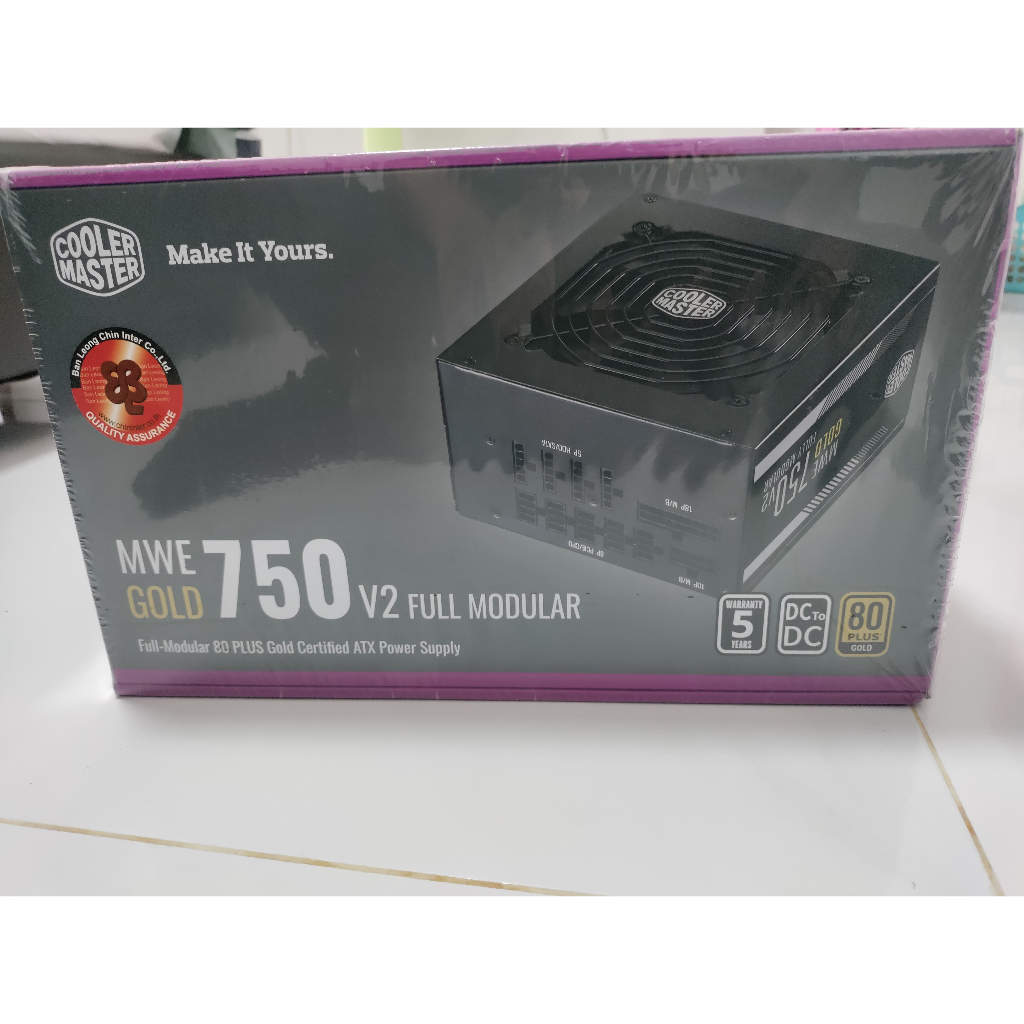 PSU (80+ Gold) 750w. COOLER MASTER MWE V2 (MPE-7501-AFAAG) | Shopee Thailand