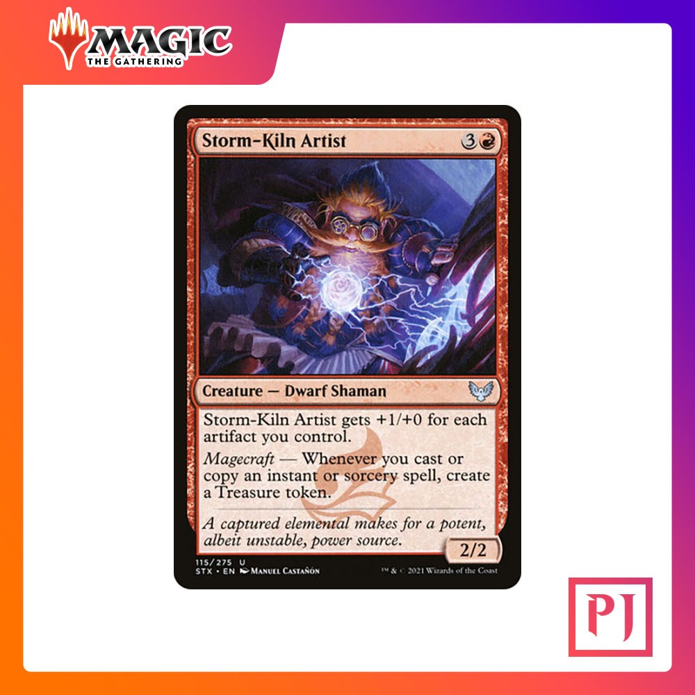 [MTG] Storm-Kiln Artist [STX] [RED] [UNCOM] [NORMAL] [ENG] (Magic the ...