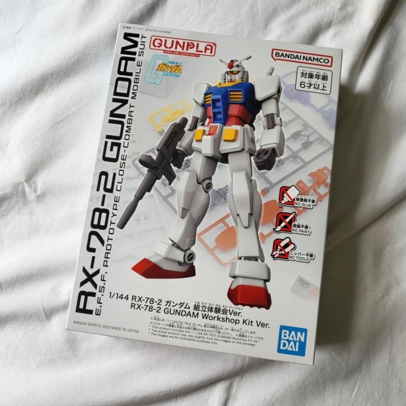Bandai Gunpla RX-78-2 Gundam Workshop Kit version 1/144 กันดั้ม ต่อแล้ว ...