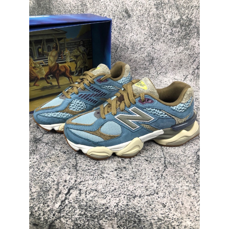 Bodega x New Balance NB 9060 Age of Discovery น้ำเงิน color ของแท้ 100 ...