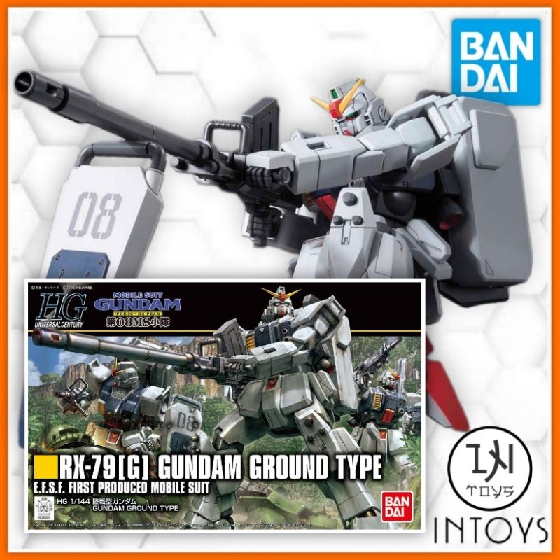 BANDAI - (HG) 1/144 RX-79 [G] GUNDAM GROND TYPE (Gunpla/Gundam Model ...