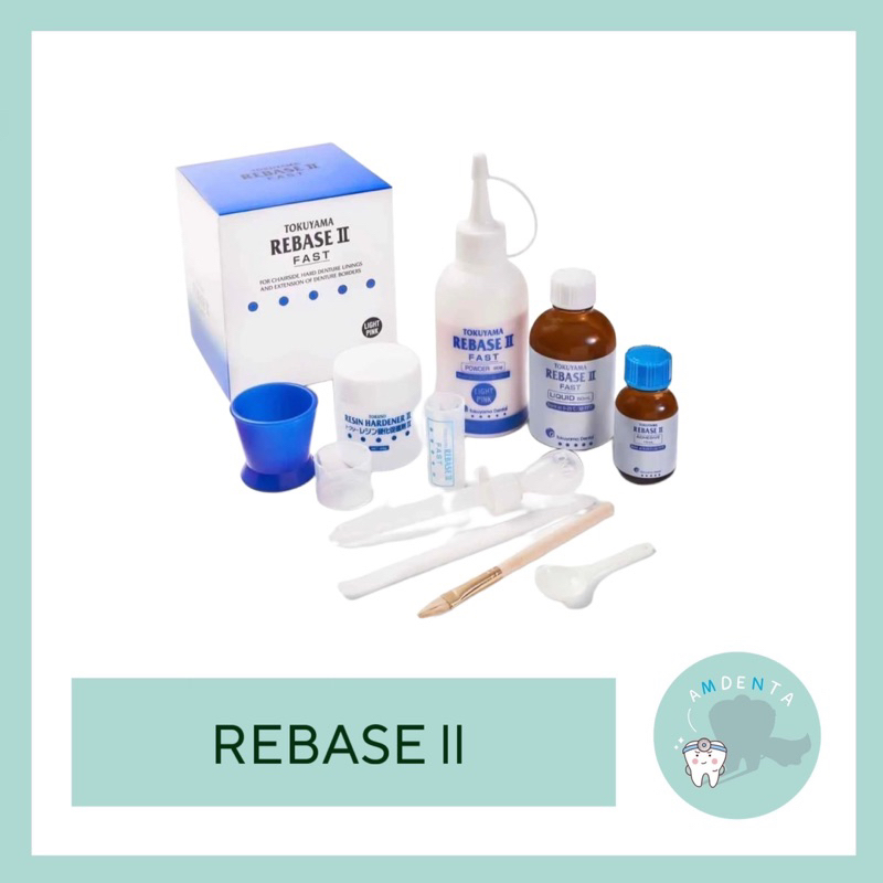 Rebase ll Dental Denture Reline Material | Shopee Thailand