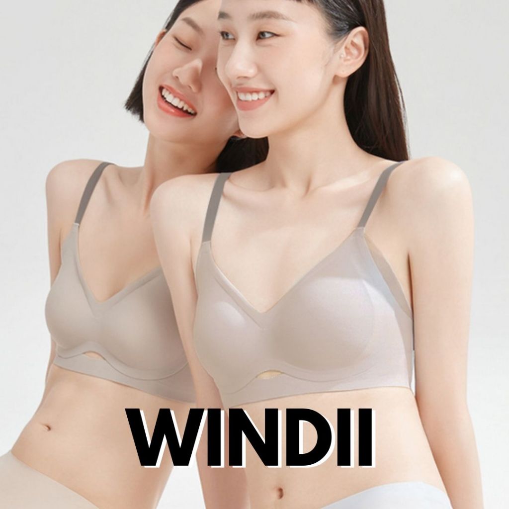 Rimuru บราไร้โครง รุ่น WINDII Bra บราอกชิด เบาใส่สบาย สายไขว้ได้สุดเก๋ ด้านนอกผ้าไมโครไฟเบอร์เบา ...