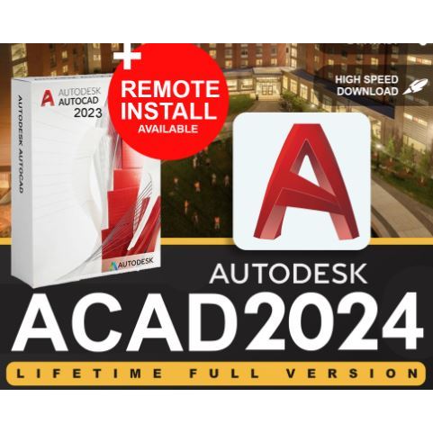AutoCAD Complete Product Collections 2024 - 2017 | Shopee Thailand