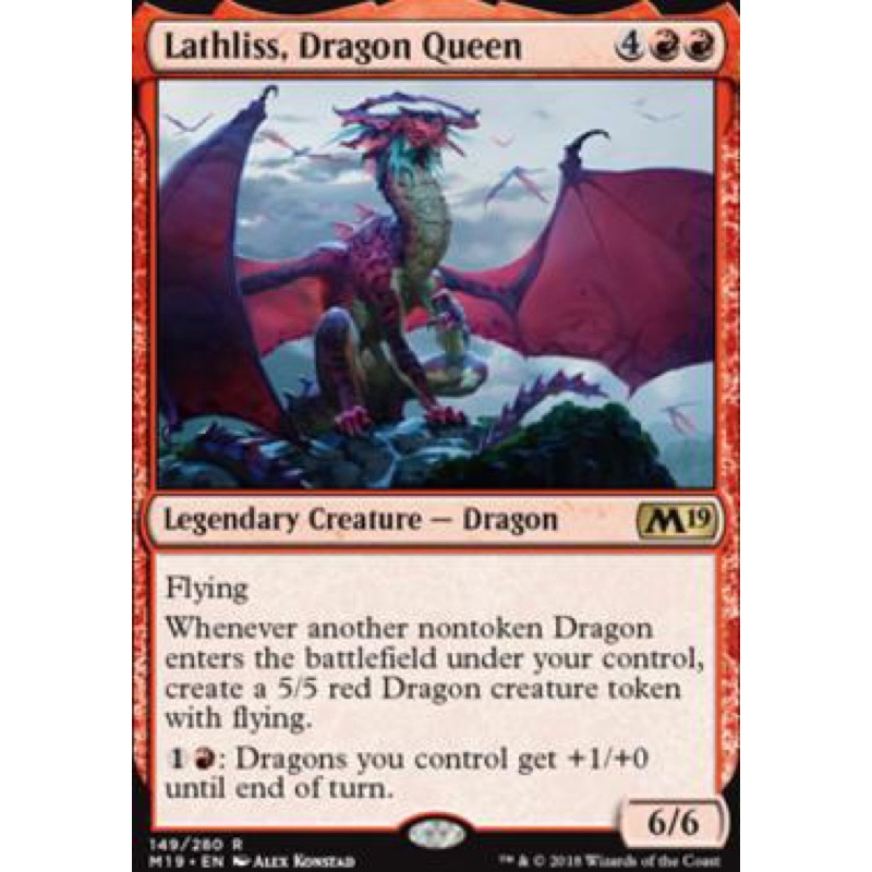 [MTG][Single][J22] Lathliss, Dragon Queen ระดับ Rare [ภาษาอังกฤษ ...
