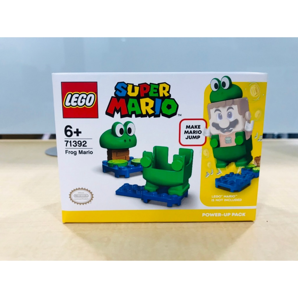 LEGO Super Mario Frog Mario 71392 Power-up Pack | Shopee Thailand
