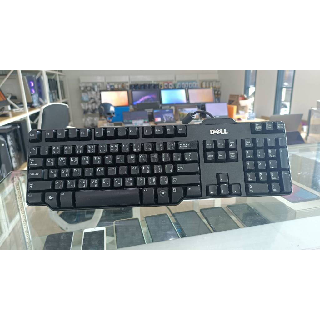 คีย์บอร์ด Dell USB Keyboard SK-8115 | Shopee Thailand