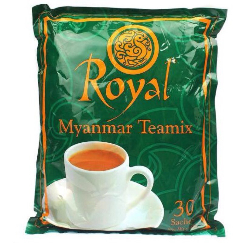 ขายดีอันดับ1 ชาพม่า Royal Myanmar tea mix ชานมพม่า 3in1ยอดนิยม 缅甸奶茶 ...