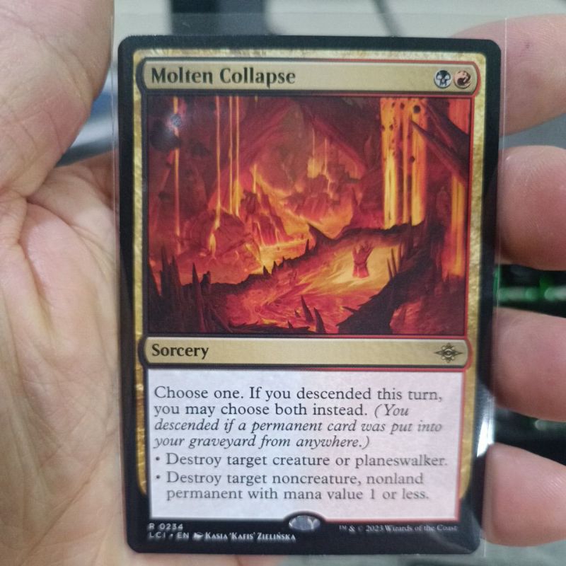 Molten Collapse MTG Single Card | Shopee Thailand