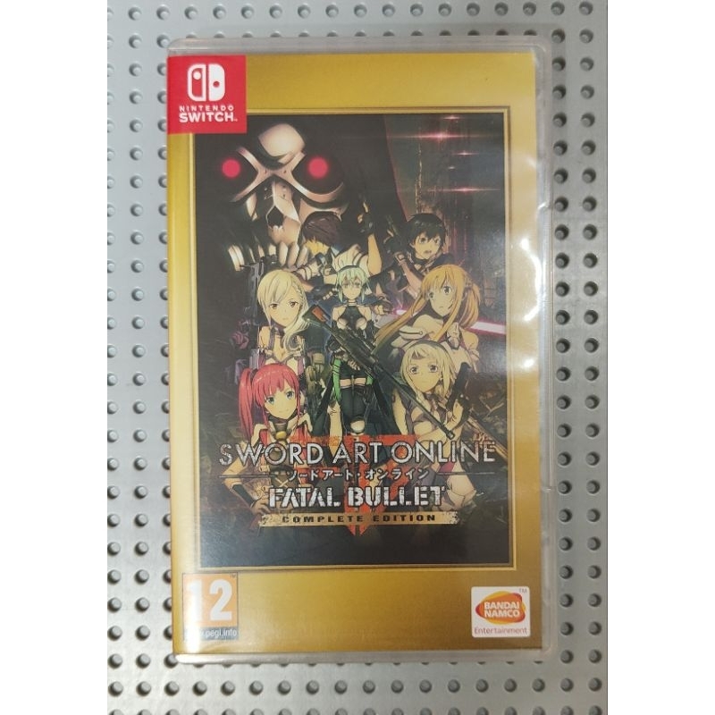 แผ่นเกม NINTENDO SWITCH (มือ2) : SWORD ART ONLINE FATAL BULLET COMPLETE ...