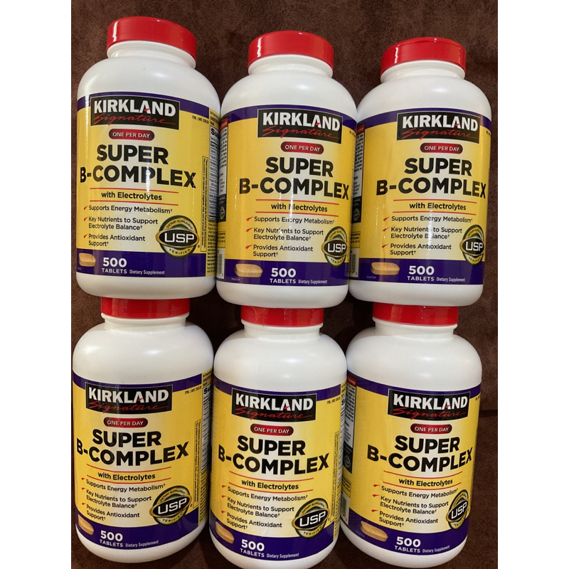 (EXP : 08/2025) Kirkland Signature Super B-Complex with Electrolytes ...