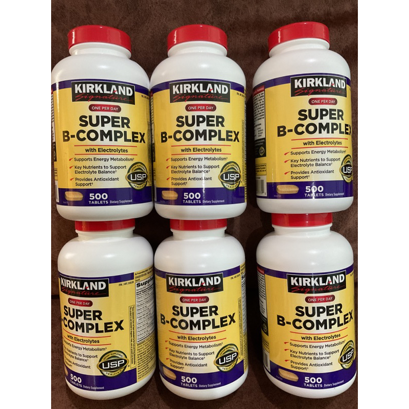 (EXP : 05/2025) Kirkland Signature Super B-Complex with Electrolytes ...