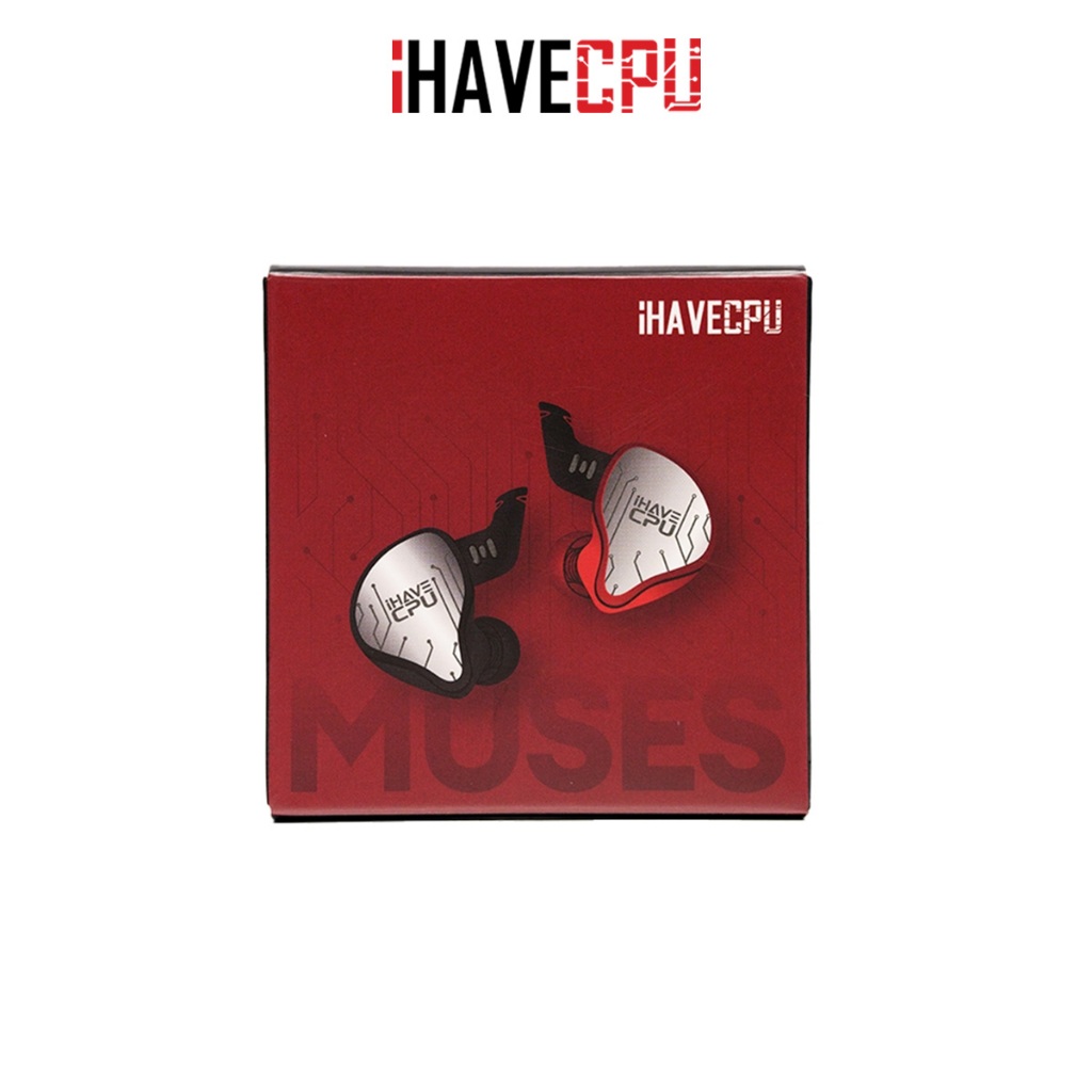 iHAVECPU HEADSET (หูฟัง) iHAVECPU MUSES WITH MIC (BLACK/RED) | Shopee ...