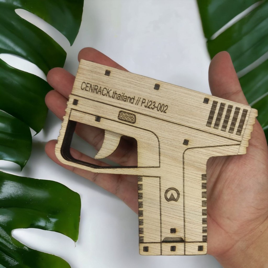 ปืนยางวง_PJ23-002_(Kevin Self-Defense Handgun)-06 | Shopee Thailand