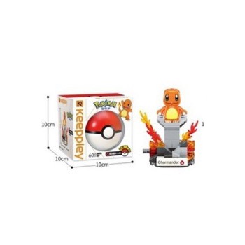 [Keeppley] Pokemon Building Block - Pokeball Collection - พิคาชู, อีวุย ...