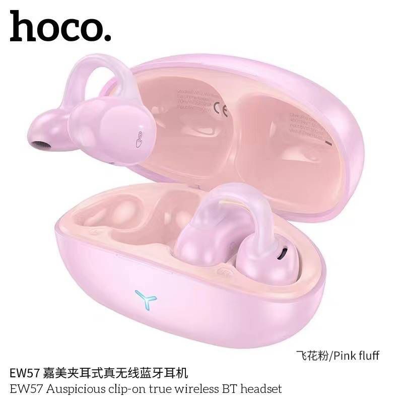 Hoco EW57 หูฟังบลูทูธไร้สาย TWS แบบคลิปหนีบ พร้อมไมโครโฟน สำหรับสมาร์ทโฟน | Shopee Thailand