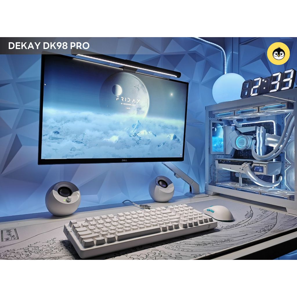 [โค้ดคุ้มลด 20%] DEKAY98 PRO DK 98 PRO คีย์บอร์ดไร้สาย Wireless ...