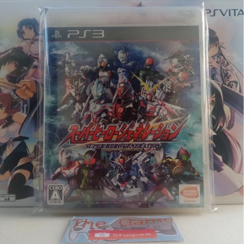 (PS3)เเผ่น เกมส์ ️เเนะ นำ สนุก ️ PS3 Super Hero Generation ZONE2 เเนวซุปเปอร์โรบอท | Shopee Thailand