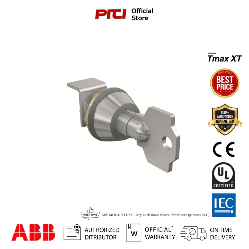 ABB MOL-D XT1-XT3, Key Lock Ronis Several for Motor Operator (KLC ...
