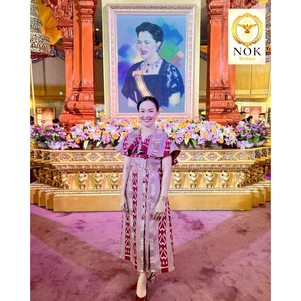 TD090-TD094-Collection- ผ้าไทย (Nokky Dressy) | Shopee Thailand
