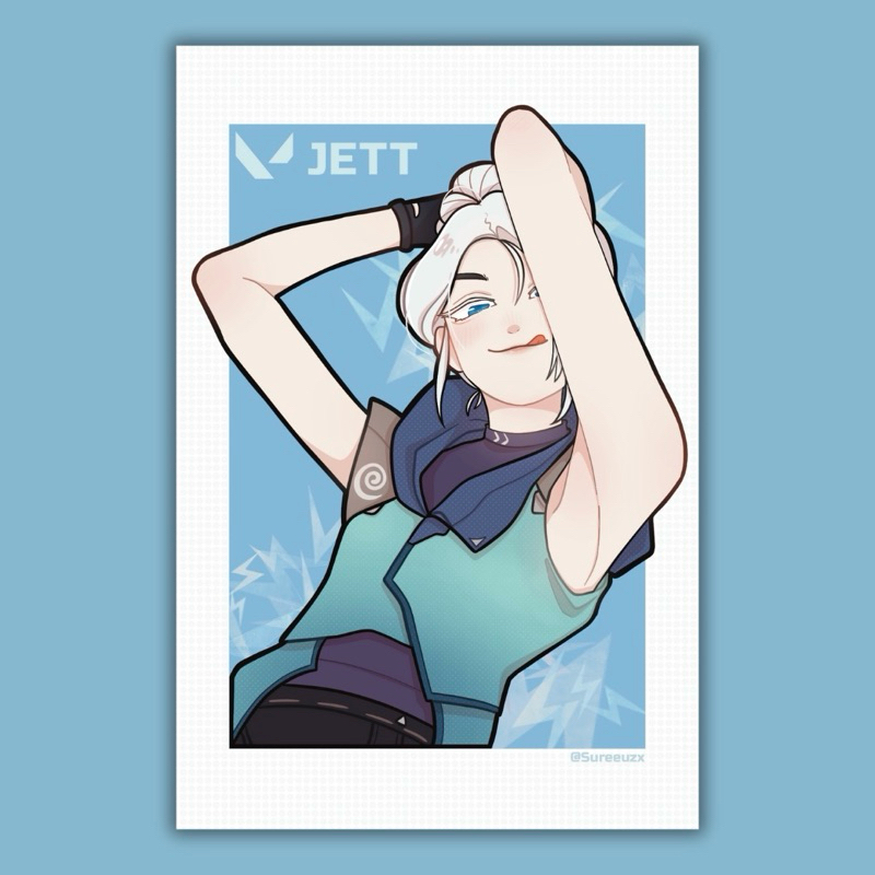 Valorant Postcard Fanmade | Shopee Thailand