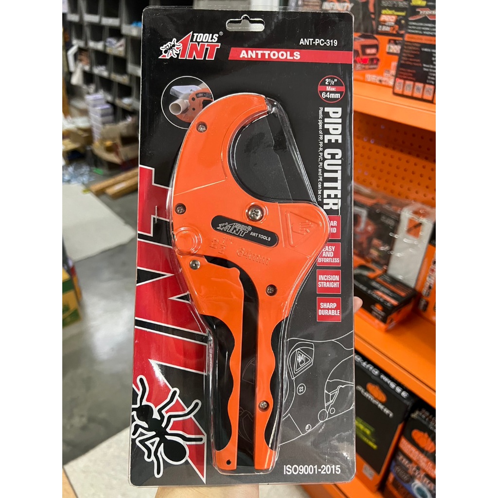กรรไกรตัดท่อ PVC ขนาด 63มม.(2.5") Ant Tools | Shopee Thailand