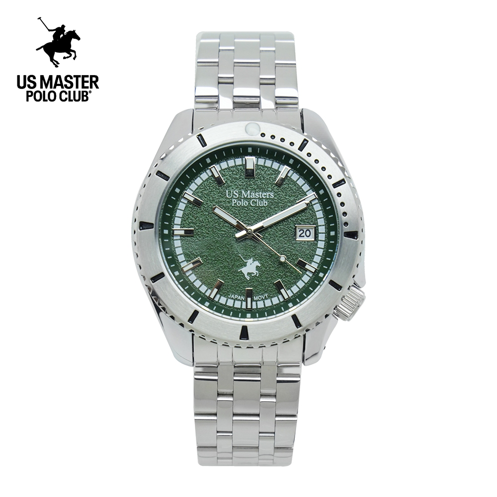 US Master Polo Club นาฬิกาข้อมือผู้ชาย สายสแตนเลส รุ่น USM-230404 ...