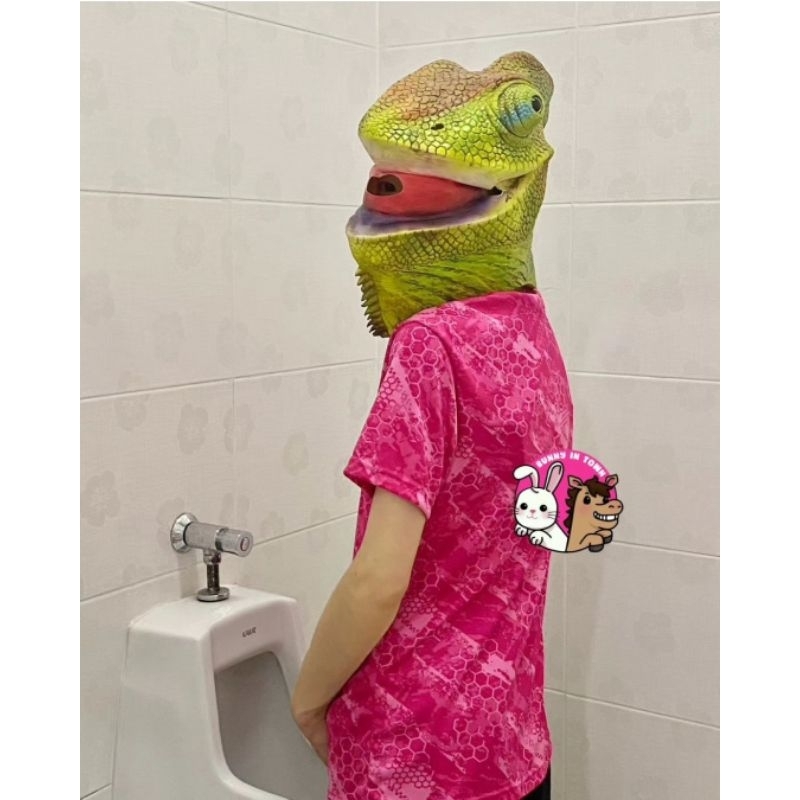 [พร้อมส่ง] Lizard fancy mask หน้ากากกิ้งก่า หน้ากากสัตว์ หน้ากากแฟนซี ...