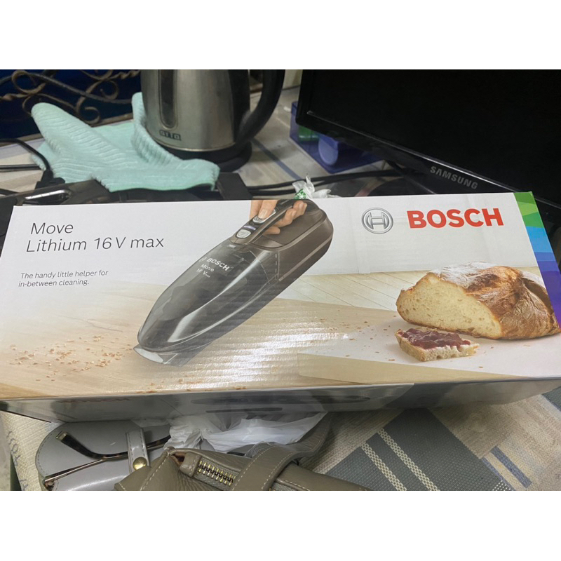 Bosch เครื่องดูดฝุ่นไร่สายแบบมือถือ แบตลิเทียม 16Vmax สีน้ำตาล รุ่น ...