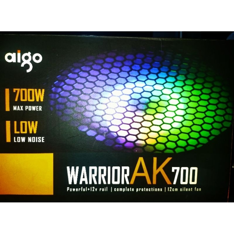 POWER SUPPLY (พาวเวอร์ซัพพลาย) AIGO AK700 700W RGB | Shopee Thailand