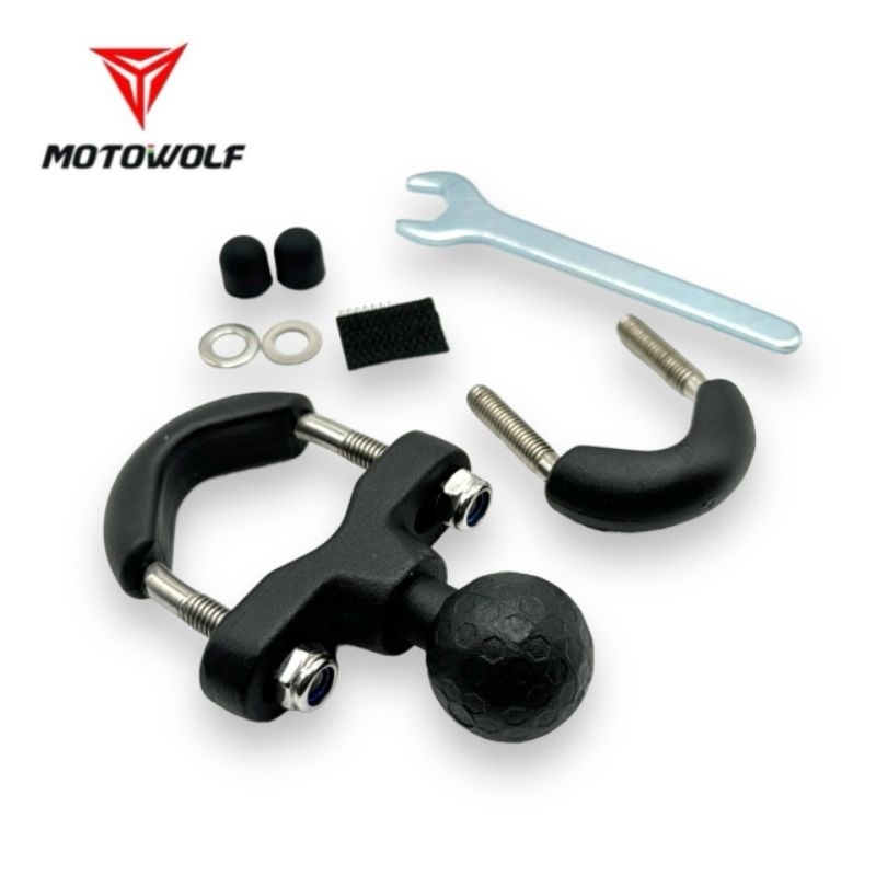 MOTOWOLF MDL2827D Handlebar Spare Part อะไหล่ยึดบาร์สำหรับที่จับมือถือ ...
