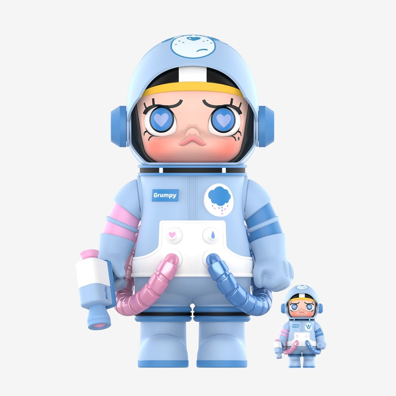 Pop Mart Mega Space Molly Grumpy 100% 400% | Shopee Thailand